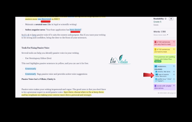What Is Passive Voice in Writing? (And How to Spot It) – thevitalia.com